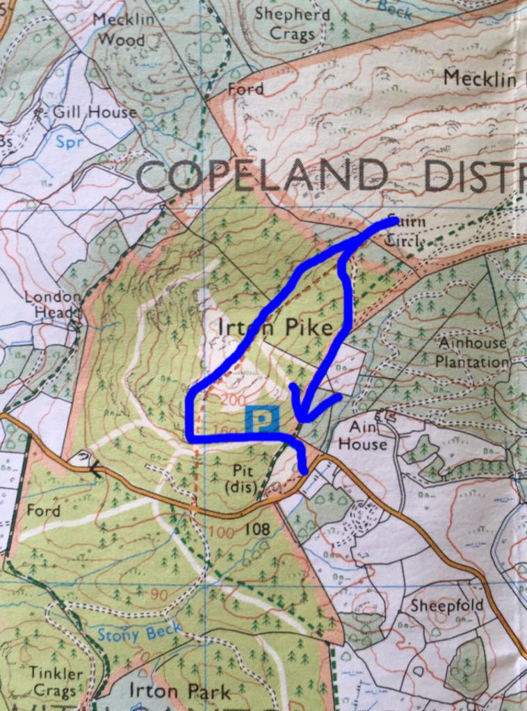 Irton Pike, near Santon Bridge – Family Walks and Pubs in the Lake District