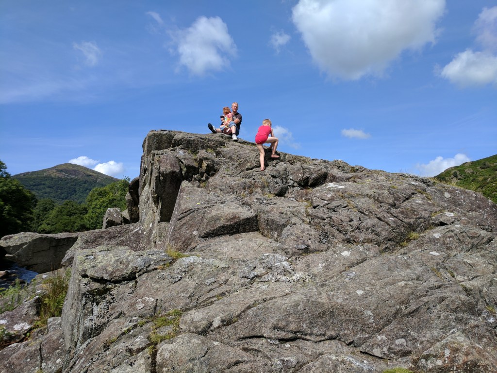Sella Rock, south of Ulpha – Family Walks and Pubs in the Lake District